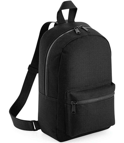 Black Mini Essential Backpack | Landlvinyls