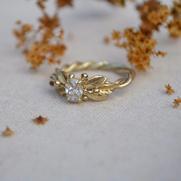 Handmade, Nature-Inspired Engagement Rings | Anne-Michelle