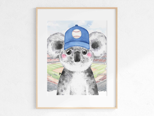 baseball - animal print - koala - baseball field | My Site