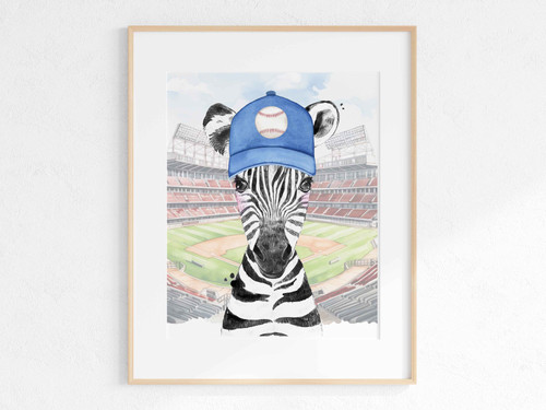 baseball - animal print - zebra - baseball field | My Site