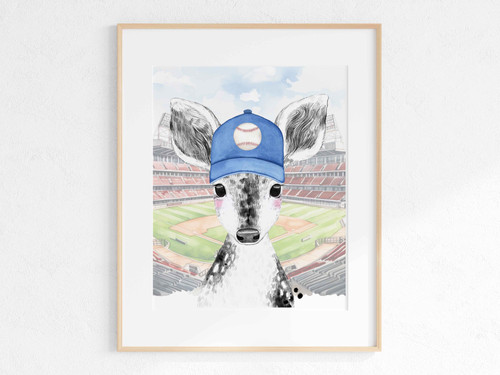 baseball - animal print - deer - baseball field | My Site