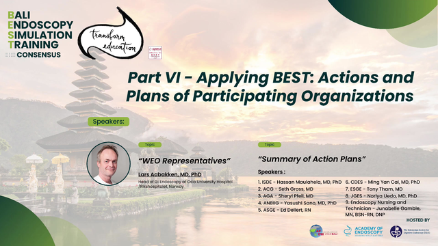 13. Part VI - WEO Representatives - Lars Aabakken, MD, PhD | Academy of ...