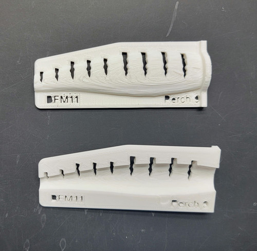 Flicker minnow 11 Perch 9 stencil | 74custombaits