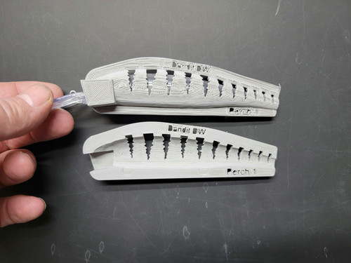 Bandit Perch 1 stencil | 74custombaits