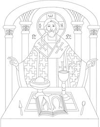 saint demetrios coloring page
