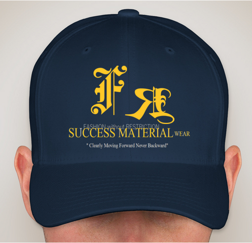 Success Material wear SnapBack Cap - Navy Blue | store