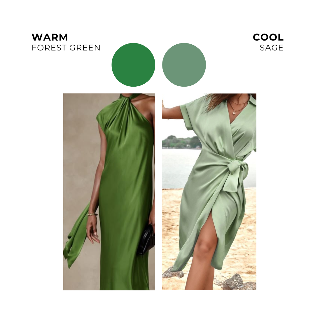 Shades of Green: Warm or Cool?
