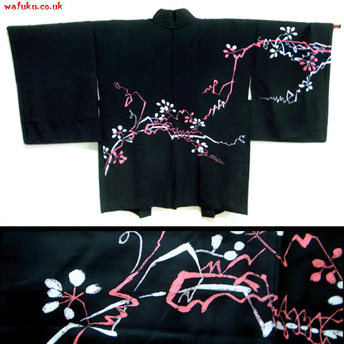 Angular Flower Spray Haori | Wafuku