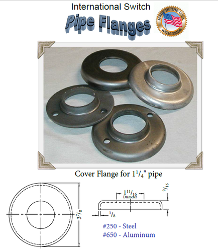 Pipe Flanges (10-PACK) | International Switch