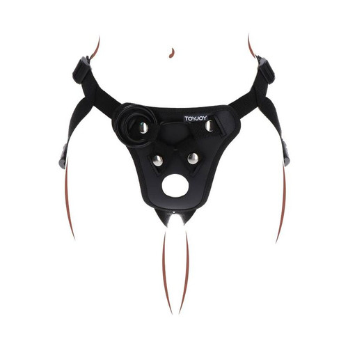 ToyJoy Get Real Strap-On Hole Harness • טוי ג'וי: רתמת סטראפ-און + חור ...