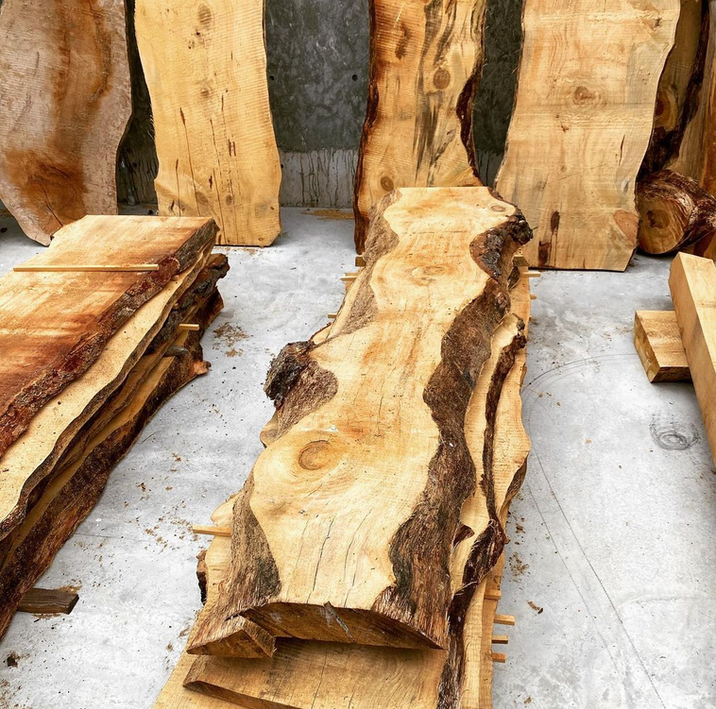 LIVE EDGE SLABS | Bearwood Mill Products