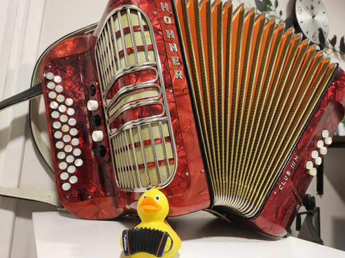 🇩🇪Acordeón Alemán Hohner CLUB III M LMM | chileacordeon