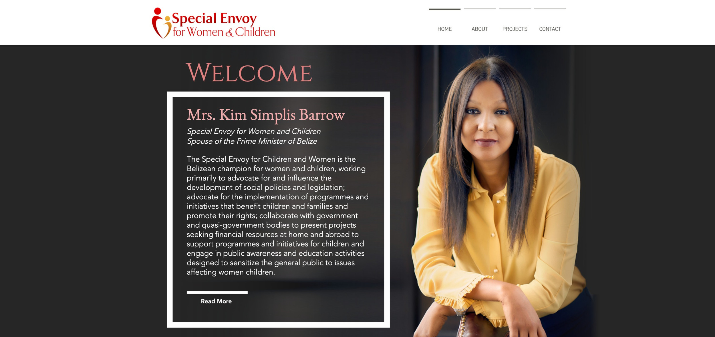 Kim Simplis Barrow | Special Envoy for Women and Children | Belize