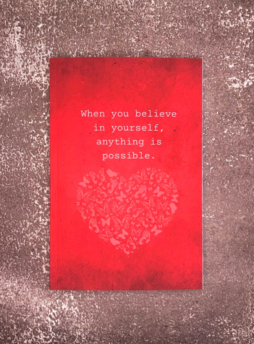 Believe – Notebooks with a Purpose | Thrive Mbs