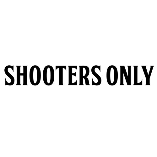 “Shooters only v2” Die cut | Simplicity.