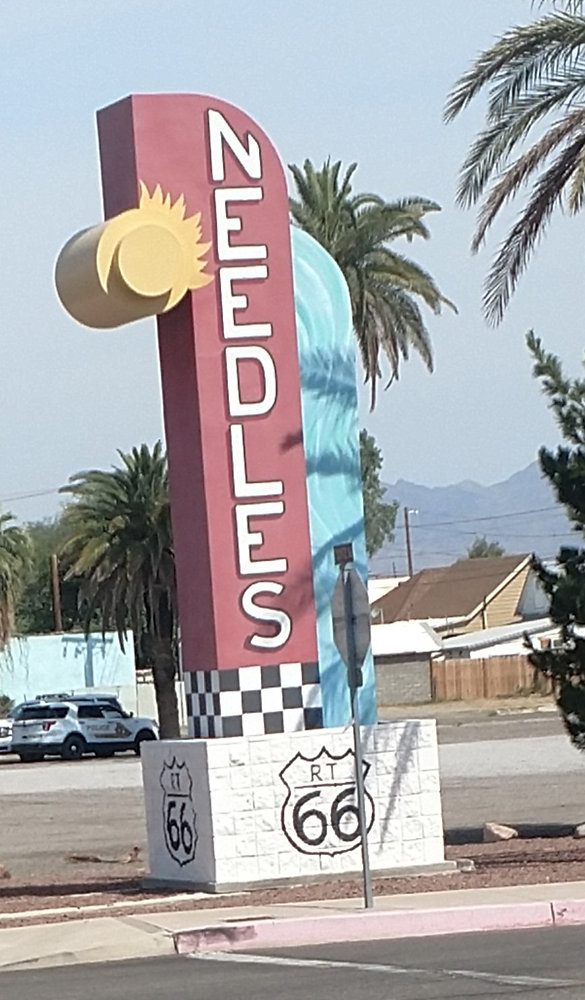 Needles Route 66 Monument, Needles California