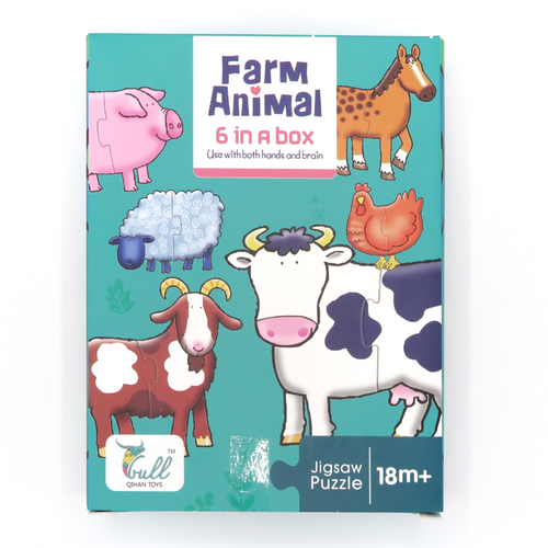 Mi Primer Puzzle Animales Granja | ExploraKit.cl