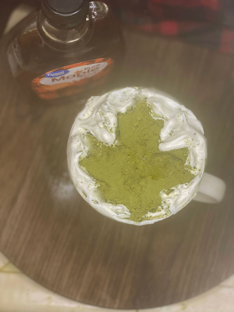 Maple Matcha Latte