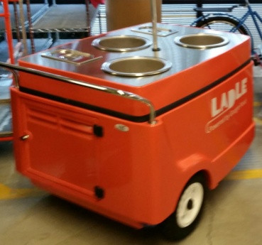 536PC Soup Cart with 3 electric Soup Wells | uvcarts