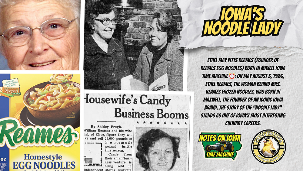 Mrs. Reames: Iowa Time Machine August 3, 1926