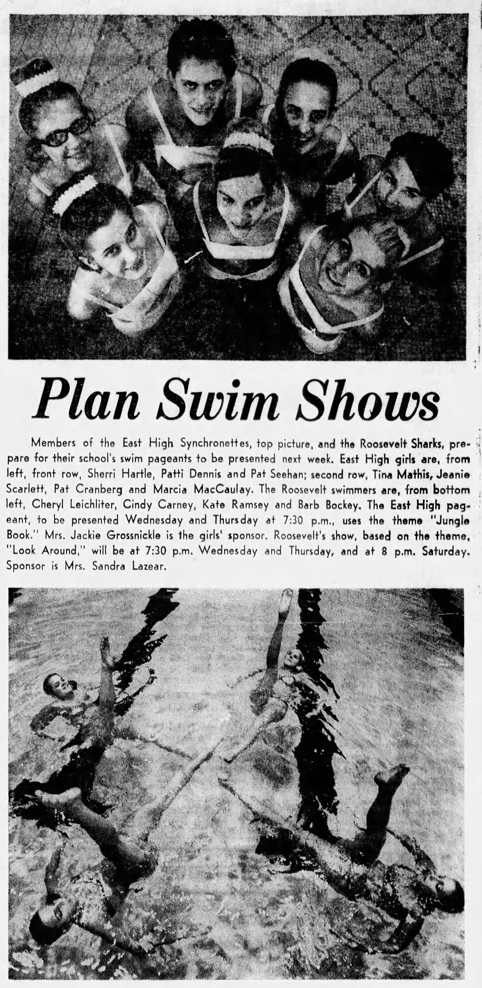 Sharks Swim Club: Iowa Time Machine January 18, 1926