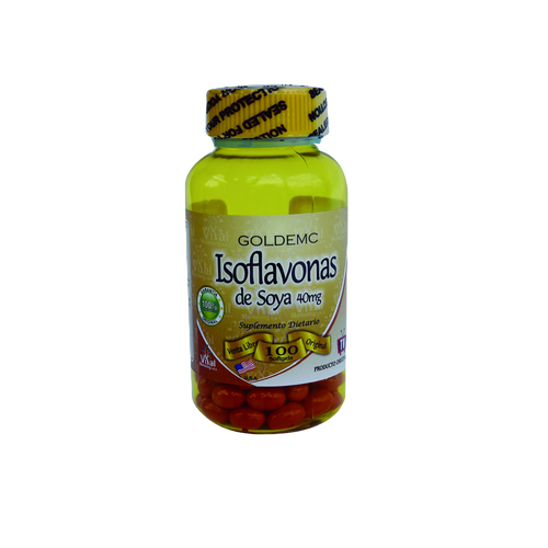 ISOFLAVONAS DE SOYA 40mg - FRASCO X 100 Softgels | TIENDA JAIBANÁ