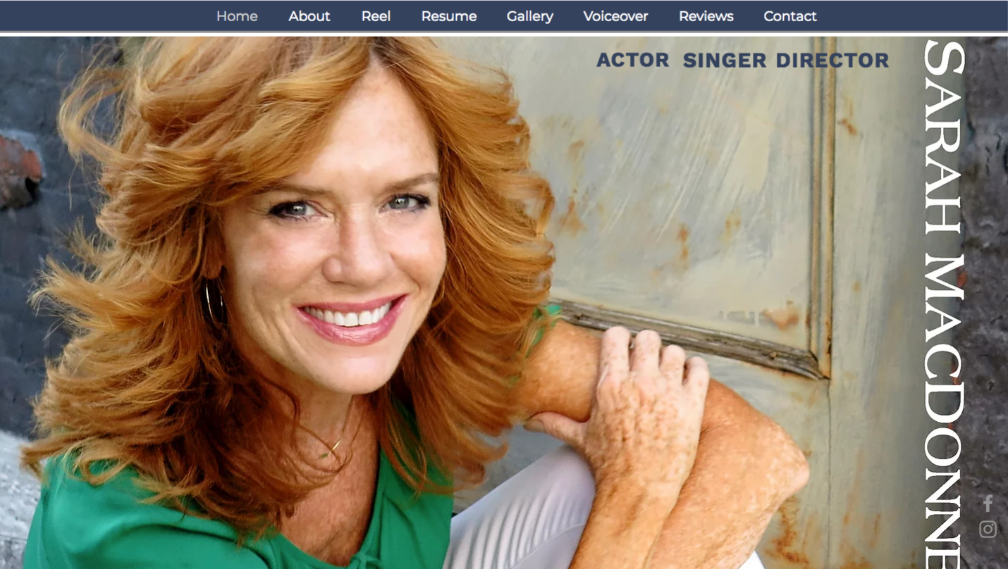 Sarah MacDonnell | About