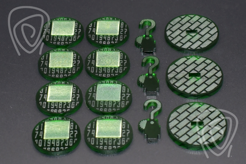 Riddler crew Tokens Compatible with Batman Miniature Game | Mysite