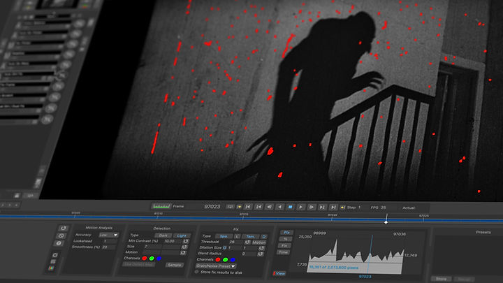 PFClean Film & Video Restoration | The Pixel Farm Ltd