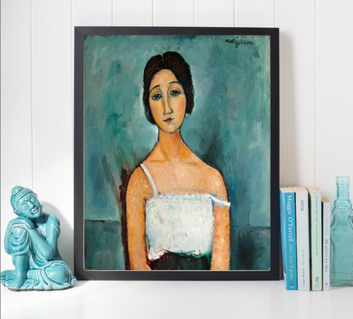 Amedeo Modigliani | Christina | Quadro Réplica | Canvas | Pôster | Gravura
