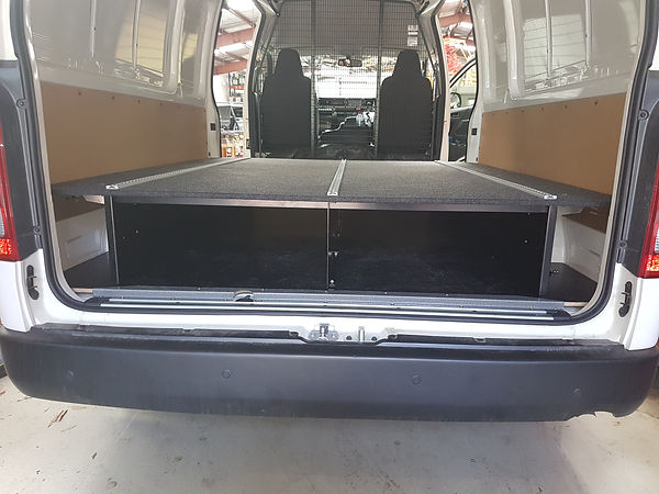 Van Drawer System | Sliding Drawers for Vans | TANAMI4WD