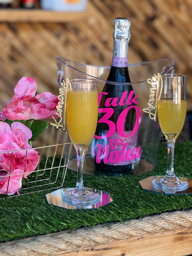 CUSTOM DRINK TAGS | KimonesCakeArtStudio