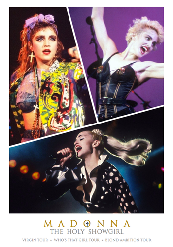 The Holy Showgirl '85 - '90 : Madonna (5CD + Booklet) | thepopculturestore