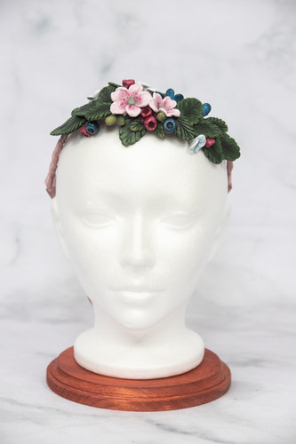 Blushing Blueberry Crown | Laura Mauger