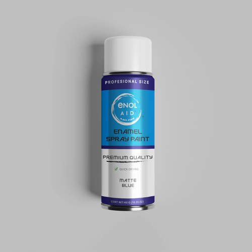 Matte Blue Enamel Spray Paint | ENOLAID