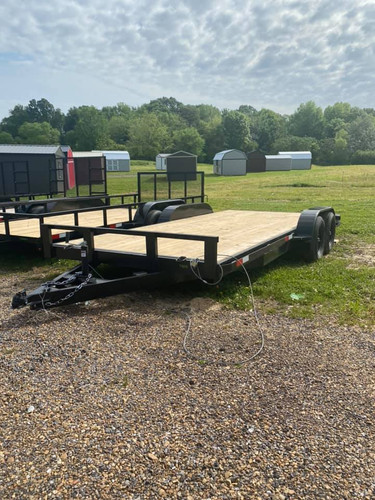 18' Flatbed Car Hauler Trailer | Blake’s Auto Sales
