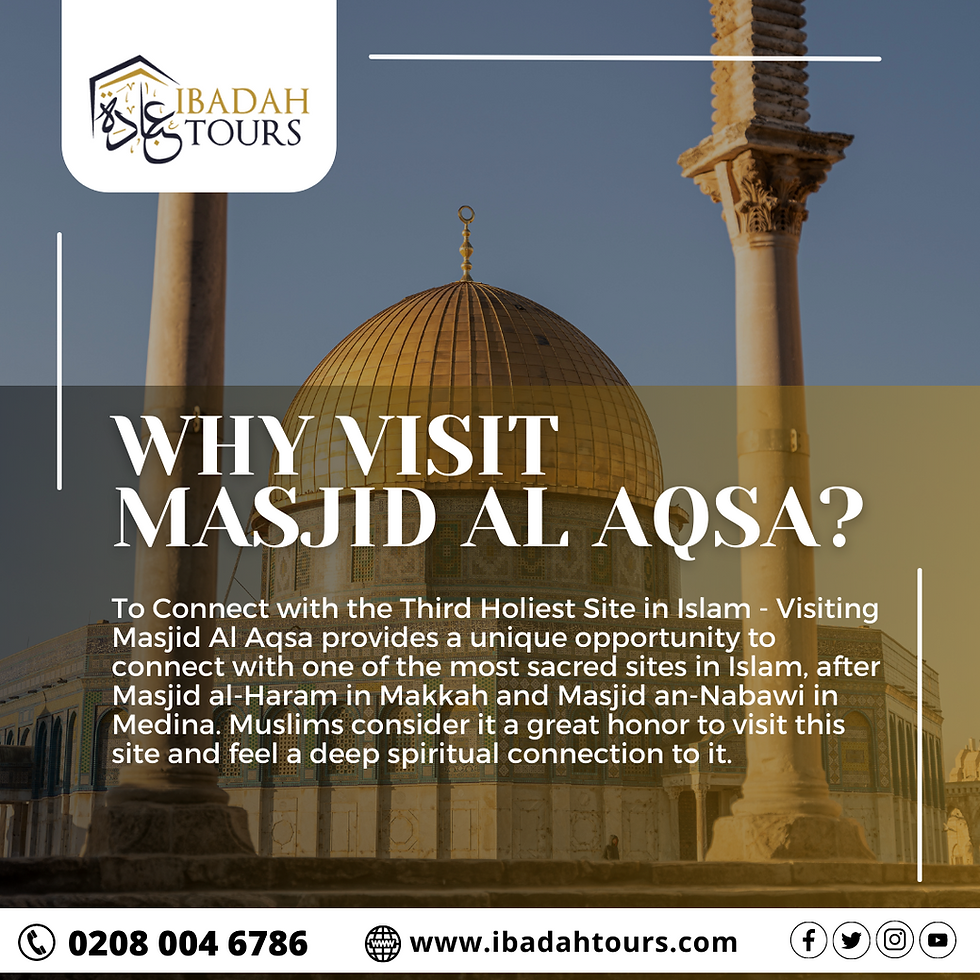 Masjid Al Aqsa: Connecting with the Third Holiest Site in Islam