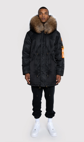 ARC ARMY 7282 ERKEK PARKA SİYAH | Drysportmen