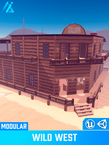 POLY - Wild West | Animpic Studio