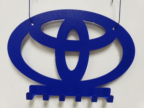 12" Toyota Key Rack 6 - Cobalt Blue Texture | BBQ Tables