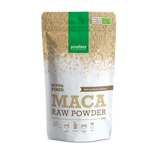 Maca poeder bio Purasana (200 gr) | Pure Generaties