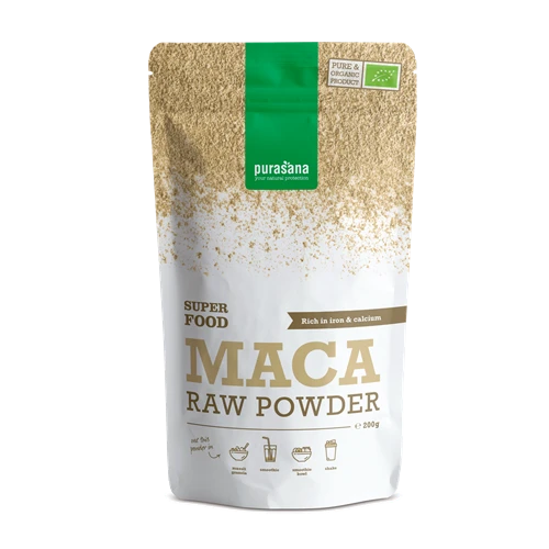 Maca poeder bio Purasana (200 gr) | Pure Generaties