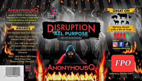AnonymousQ Disruption Spicy All-Purpose Rub | My Site