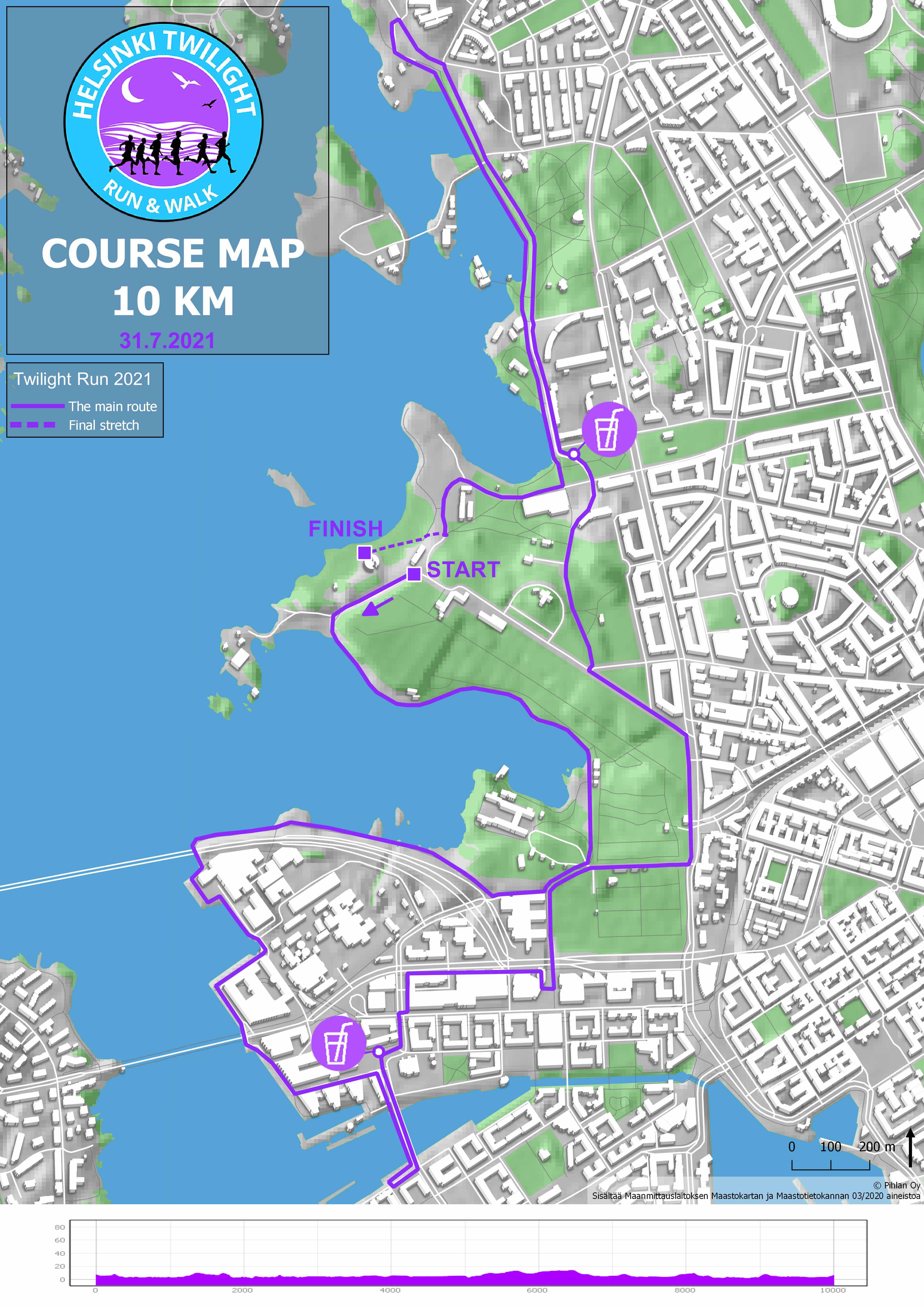 Helsinki Twilight Run tapahtumainfo