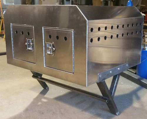 Snowmobile Dog Box - Call to Order and for Price | Tate Welding And Fab