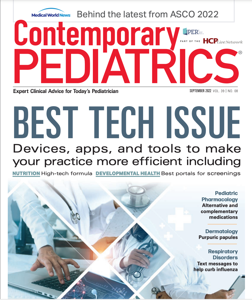 CHADIS Featured in Contemporary Pediatrics Best Tech Issue