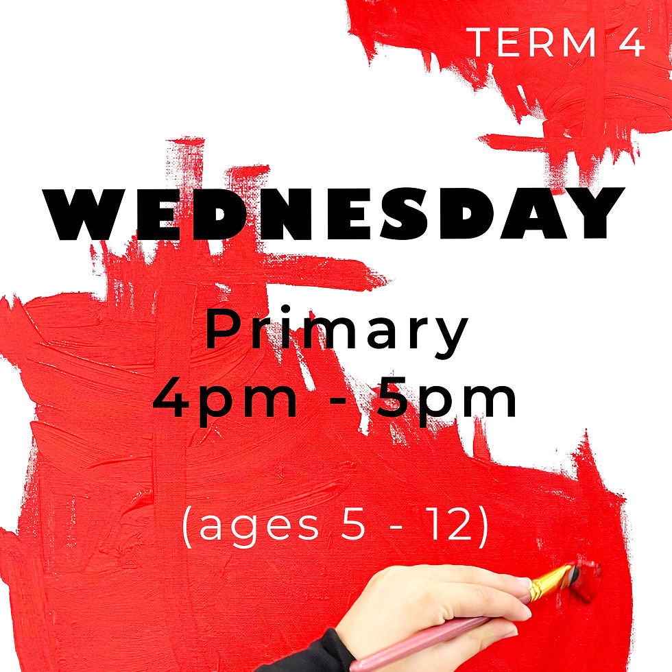 Term 4 Classes 2024 | The Art Club Hub