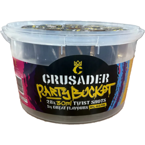 CROWN CRUSADER PARTY SHOT BUCKET 28X30ML | Bottle-O Bros