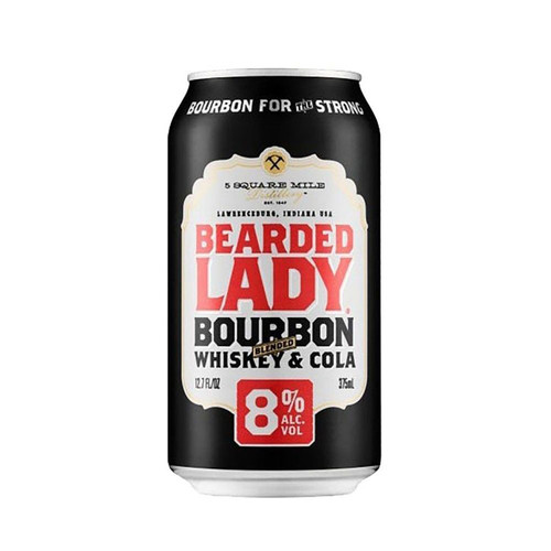 BEARDED LADY & COLA 8% CANS | Bottle-O Bros