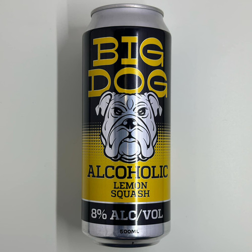 BIG DOG ALCOHOLIC LEMON SQUASH | Bottle-O Bros